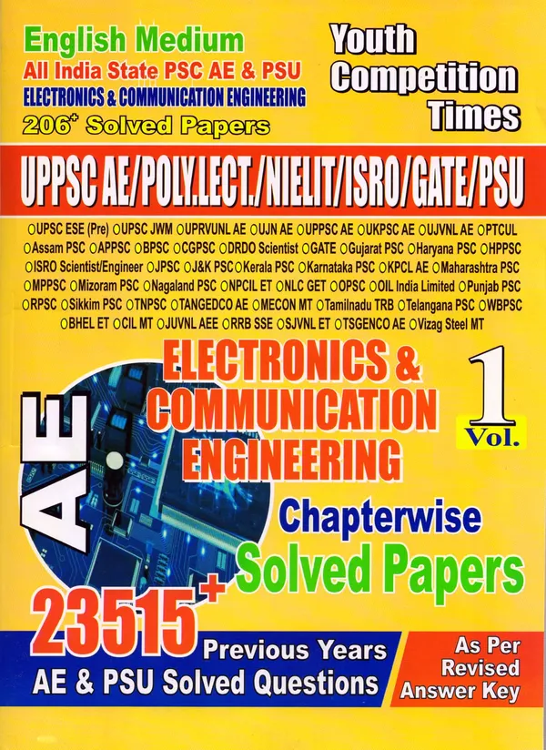 Yctbooks AE Electronics & Communication Vol.-1 (Eng. M.) Price in India - Buy Yctbooks AE ...